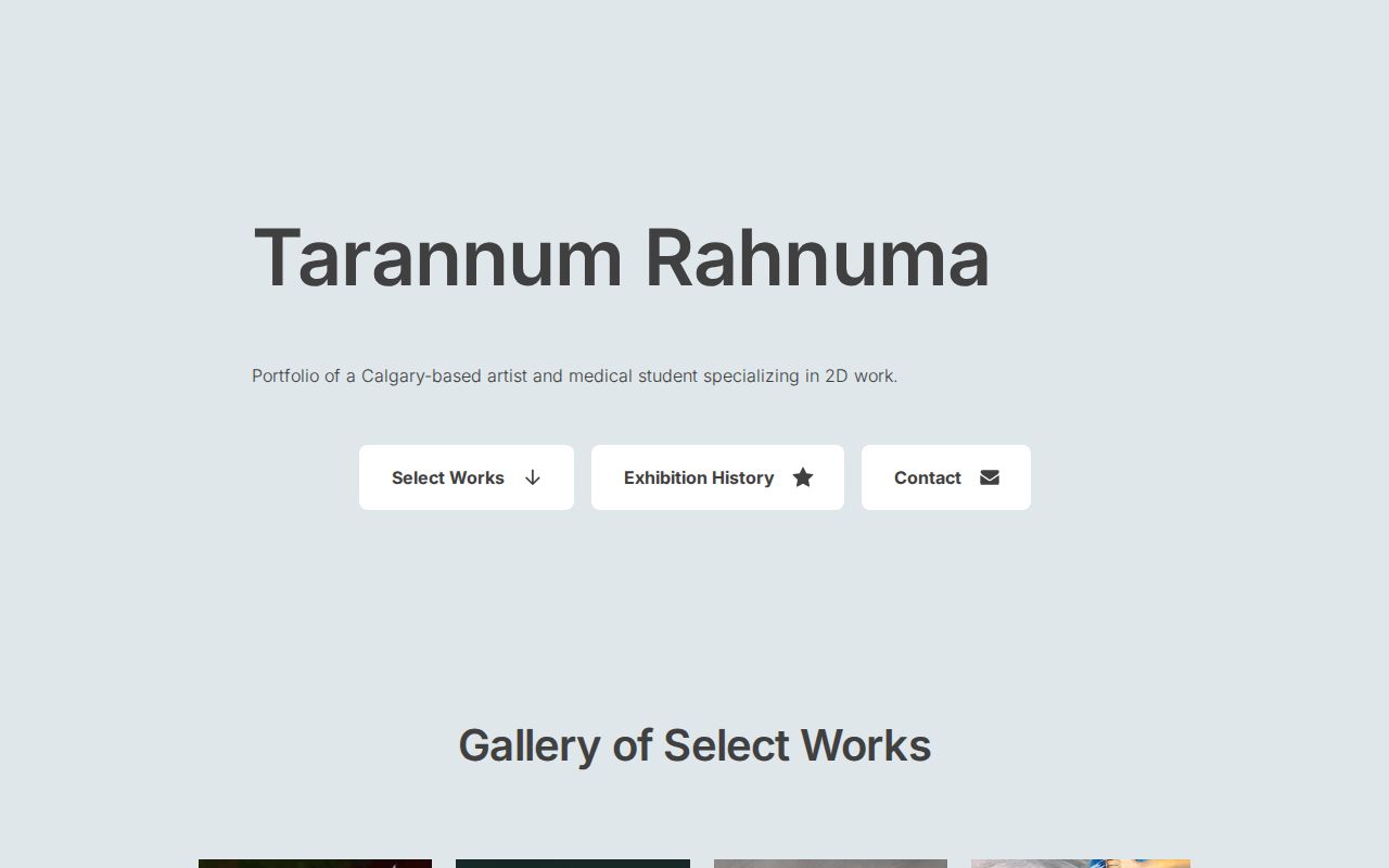 Tarannum Rahnuma's Portfolio